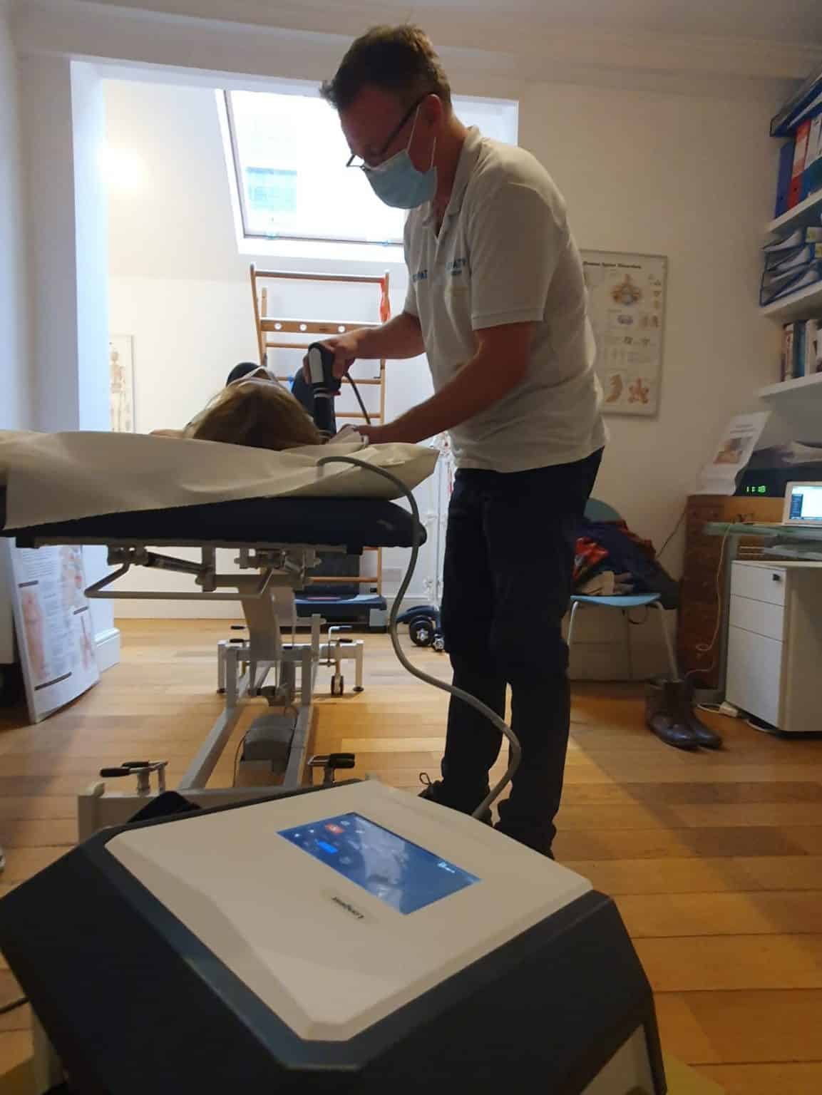 Shockwave therapy for Tennis Elbow